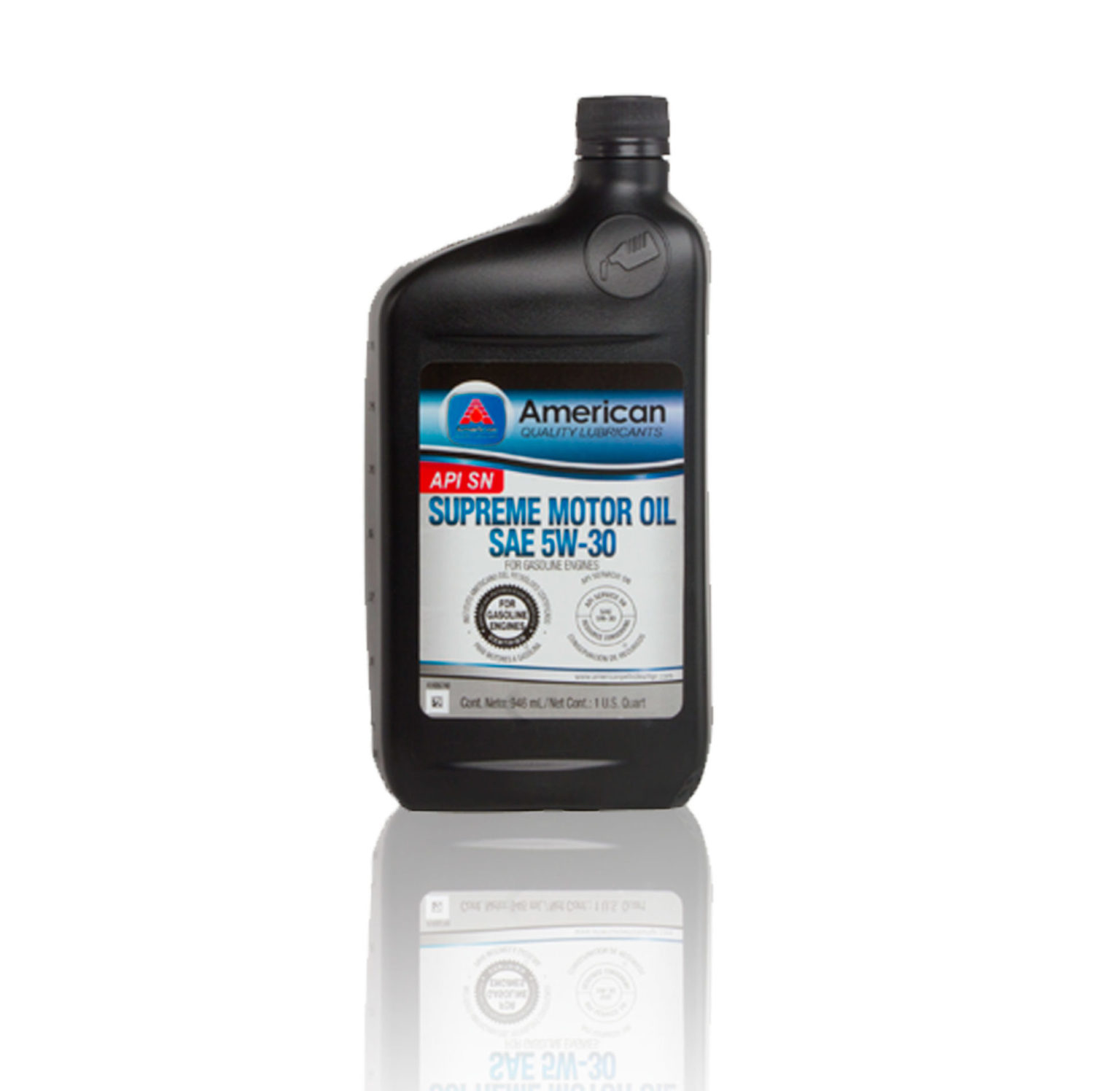 Supreme Motor Oil SAE 5W-30 – American Quality Lubricants